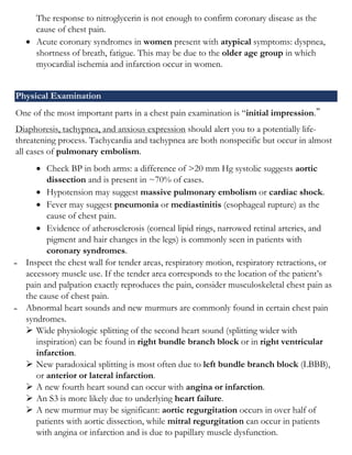 Diagnostic approach of the adult with chest pain; Cardiology 2020 | PDF ...