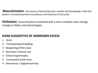 Diagnostic approach to a case of Hirsutism | PPTX