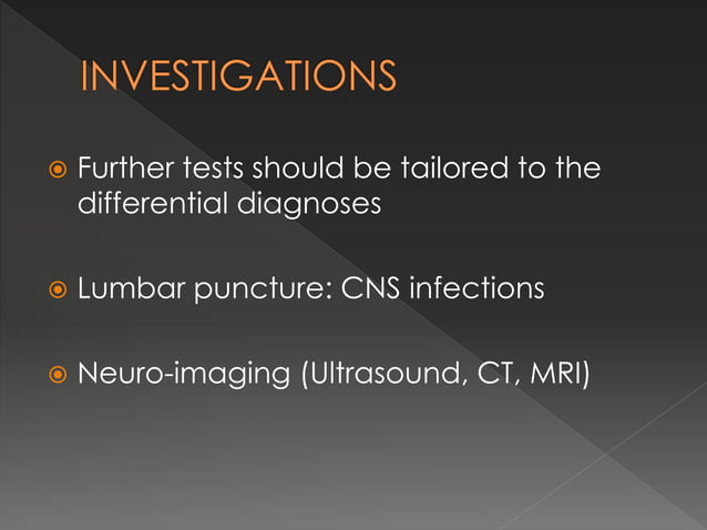 Diagnostic approach to acute encephalopathy | PPT