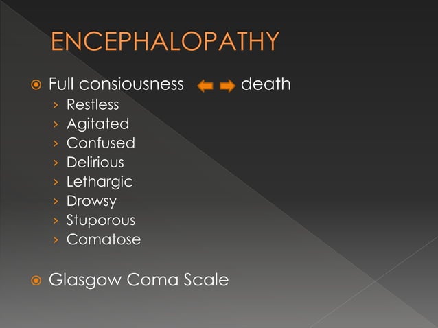 Diagnostic approach to acute encephalopathy | PPT