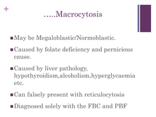 The diagnostic approach to fbc.ppt