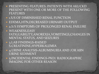 Diagnostic approach to the patient with aki | PPTX