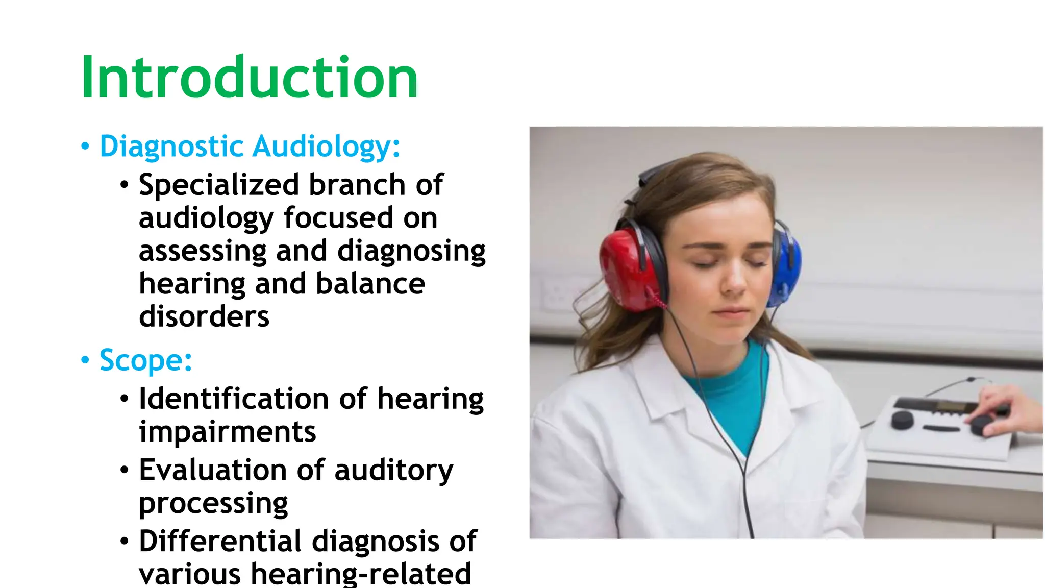 diagnostic audiology, audiometry, tympanometry and OAE.pptx