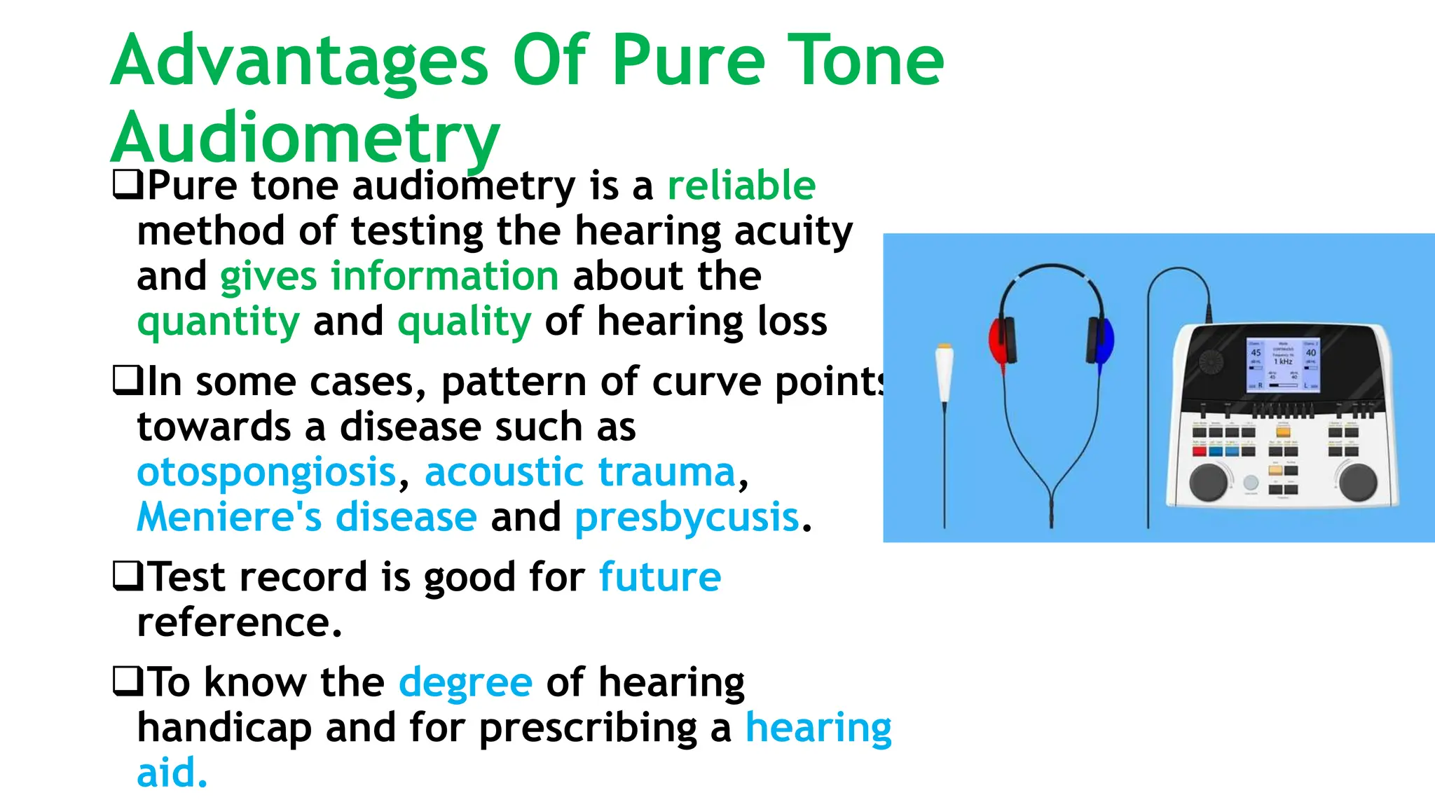 diagnostic audiology, audiometry, tympanometry and OAE.pptx