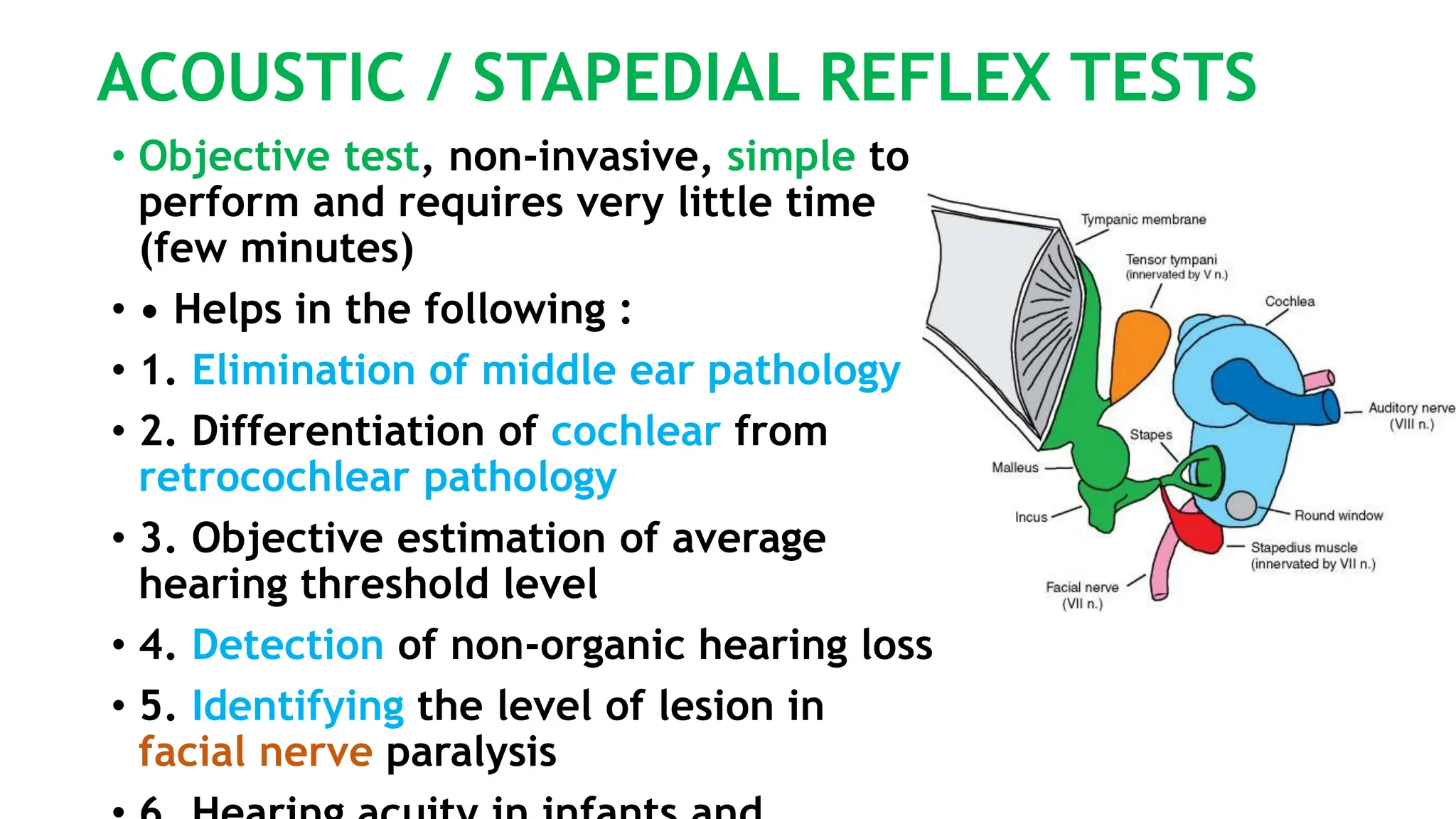 diagnostic audiology, audiometry, tympanometry and OAE.pptx