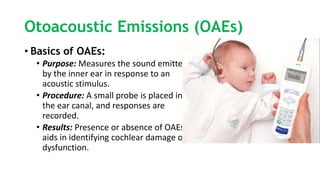 diagnostic audiology, audiometry, tympanometry and OAE.pptx