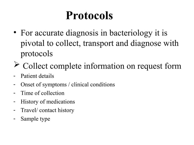 Diagnostic bacteriology and classes and bacterial sample collection.ppt