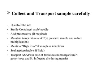 Diagnostic bacteriology and classes and bacterial sample collection.ppt