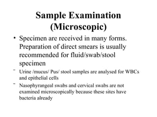 Diagnostic bacteriology and classes and bacterial sample collection.ppt