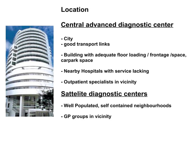 Setting up Radiology Diagnostic Centers | PPT | Medical Tests | Medical ...