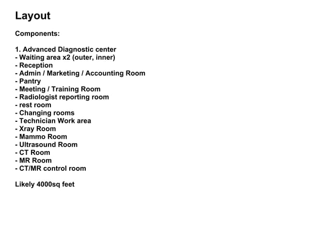 Setting up Radiology Diagnostic Centers | PPT | Medical Tests | Medical ...