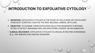 DIAGNOSTIC CYTOLOGY BY Dr.POOJA.pptx for pathology postgraduates | PPTX
