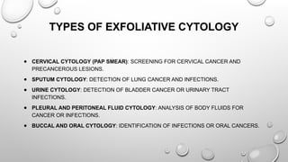 DIAGNOSTIC CYTOLOGY BY Dr.POOJA.pptx for pathology postgraduates | PPTX