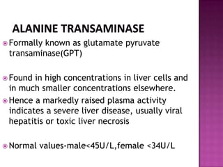 Diagnostic enzymes | PPTX