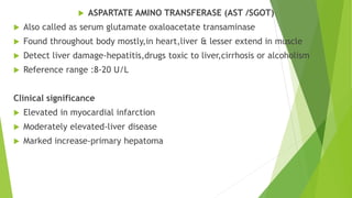 DIAGNOSTIC ENZYMES.pptx | Blood Disorders | Diseases and Conditions