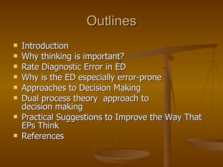 Diagnostic error | PPT