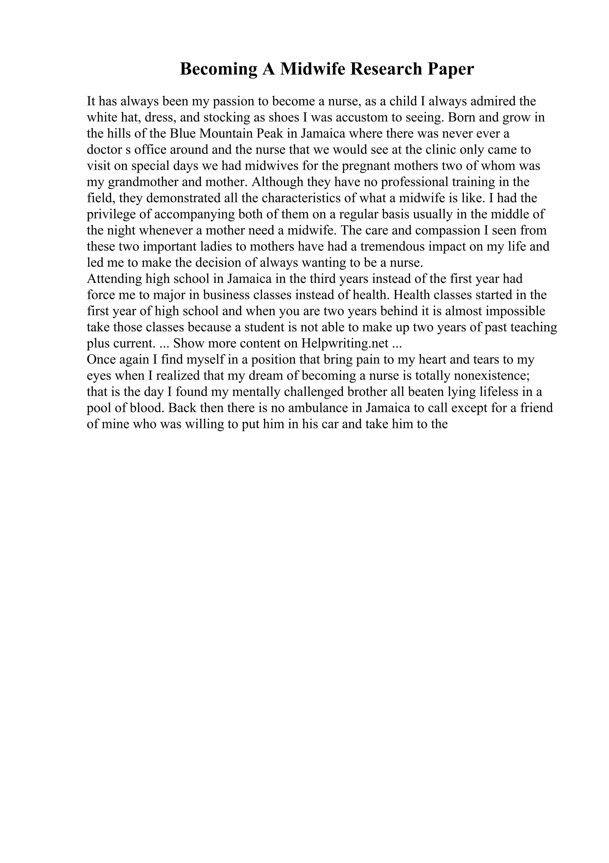 Diagnostic Essay Example | PDF