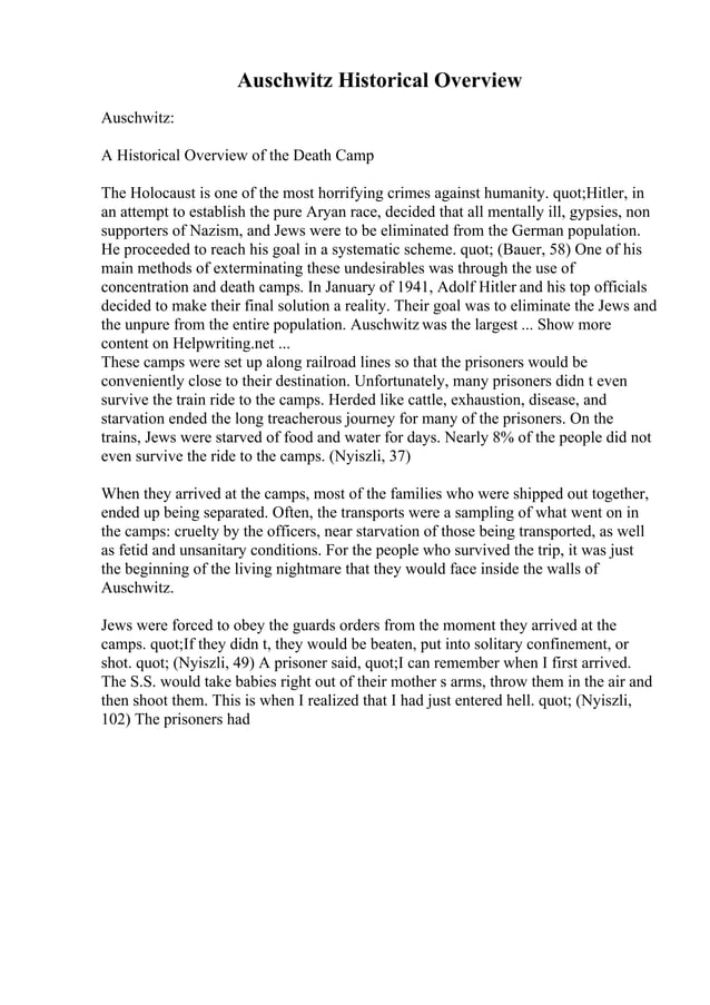 Diagnostic Essay Example | PDF