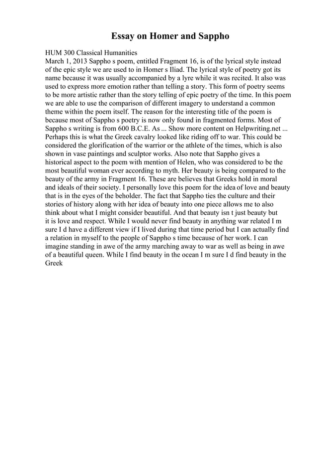 Diagnostic Essay Example | PDF