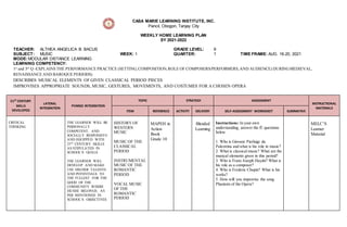 Weekly Home Learning Plan for Music Template.docx