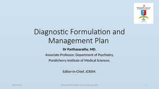 Formulation for Final year Diagnosticear postgraduates 04-03-23.pptx