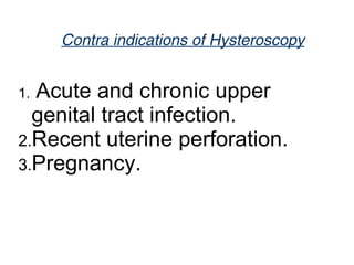 Diagnostic Hysteroscopy Patel | PPT