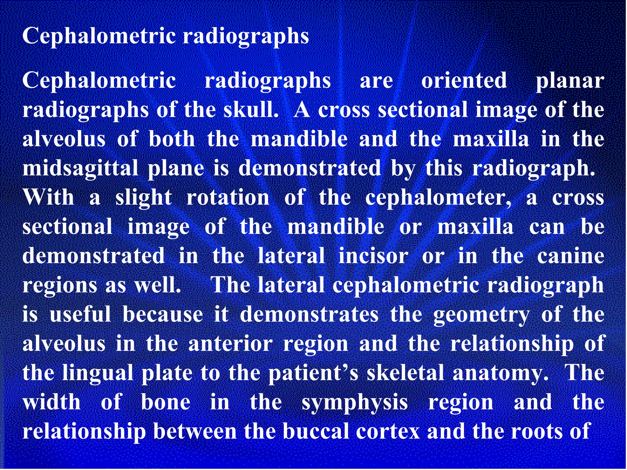 Diagnostic imaging/ oral surgery courses | PPT