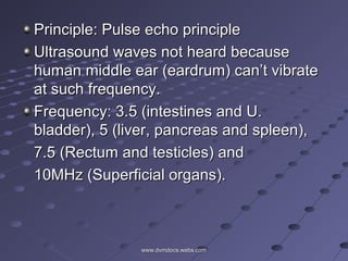 Ultrasound and imaging | PPT