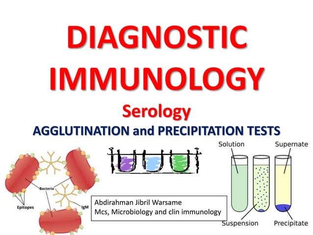 Diagnostic immunology presentation | PPTX
