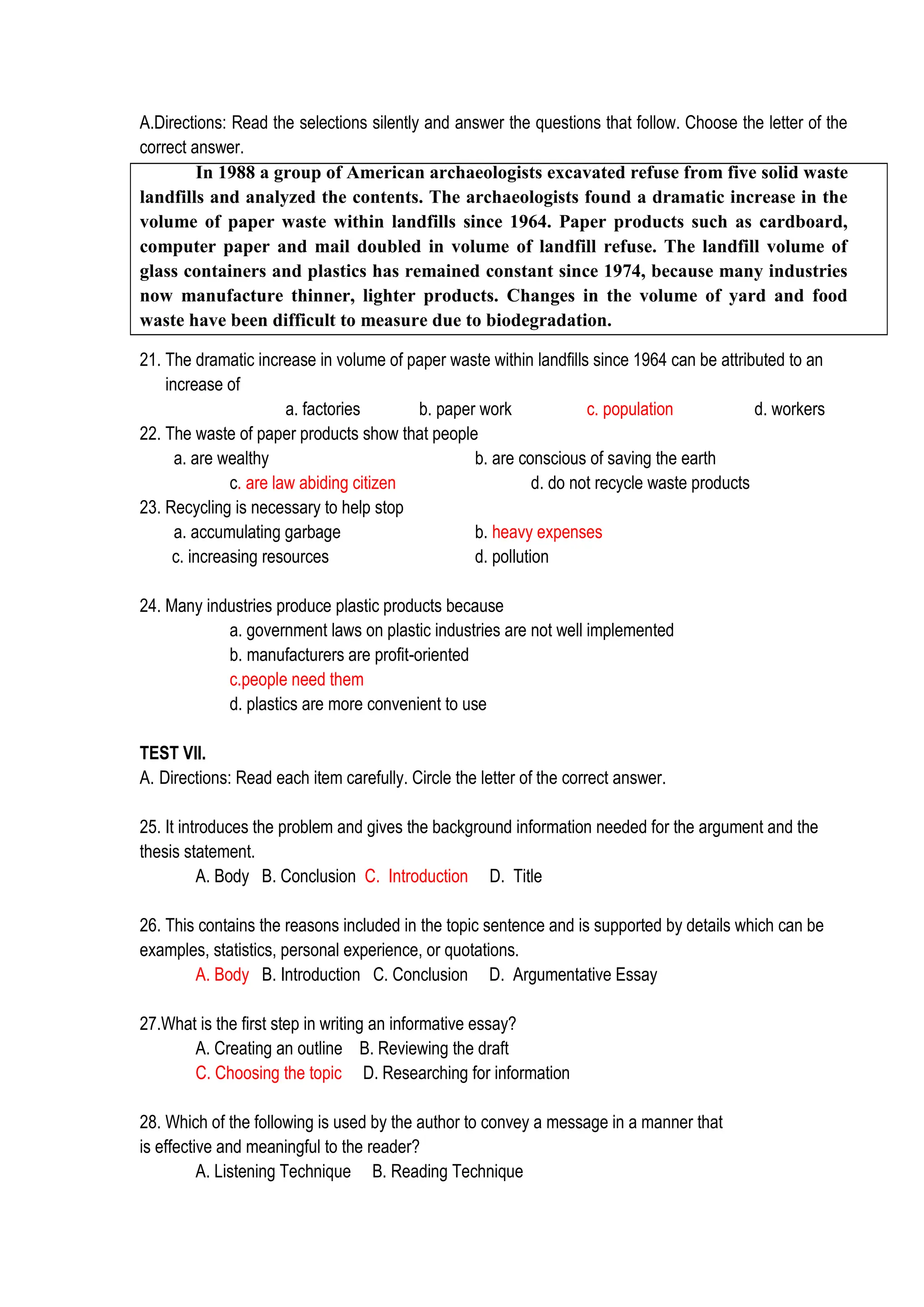 DIAGNOSTIC IN ENGLISH 10 answer key.docx