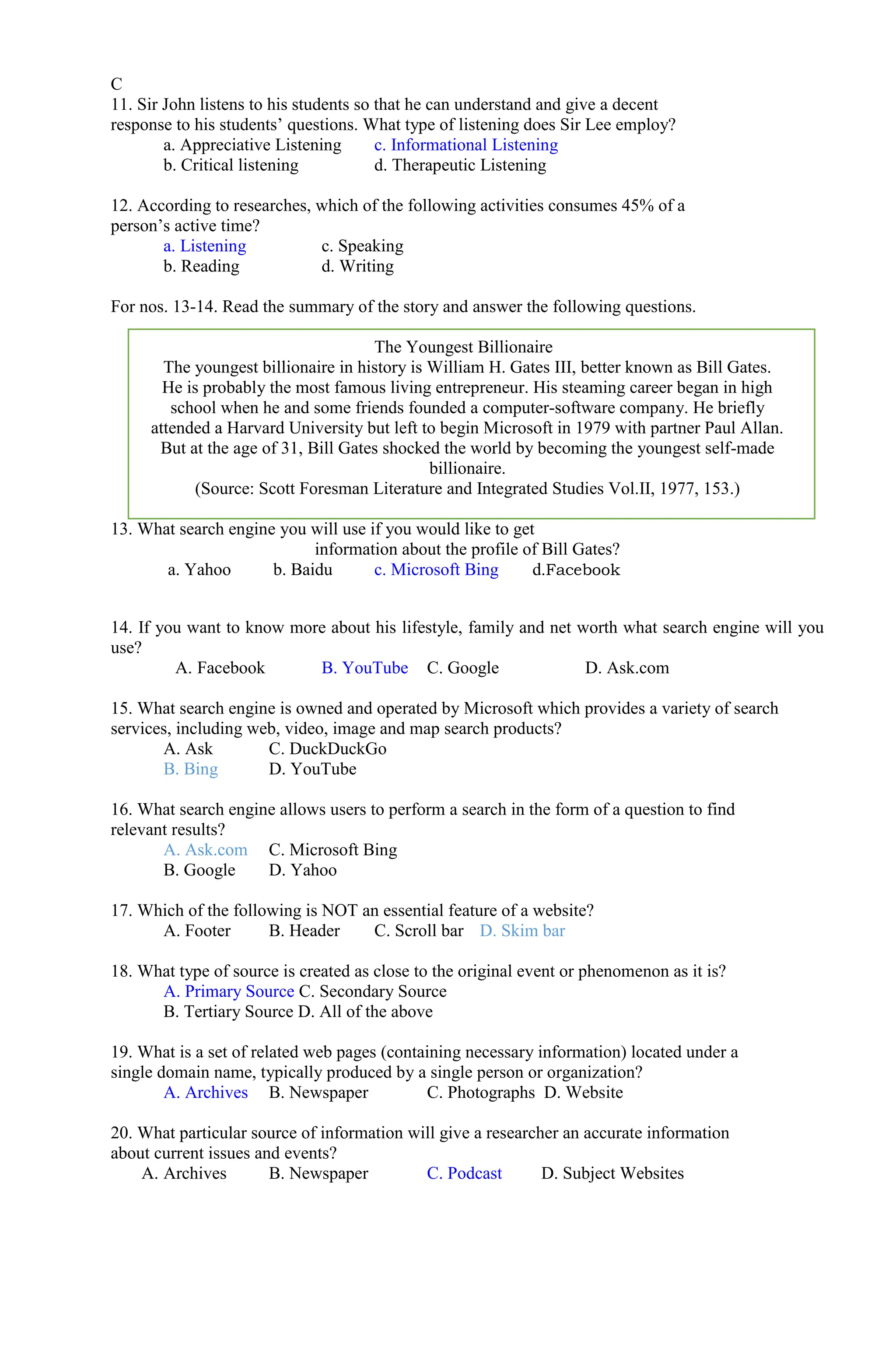 DIAGNOSTIC IN ENGLISH GRADE 7 WITH ASNWER KEY.docx