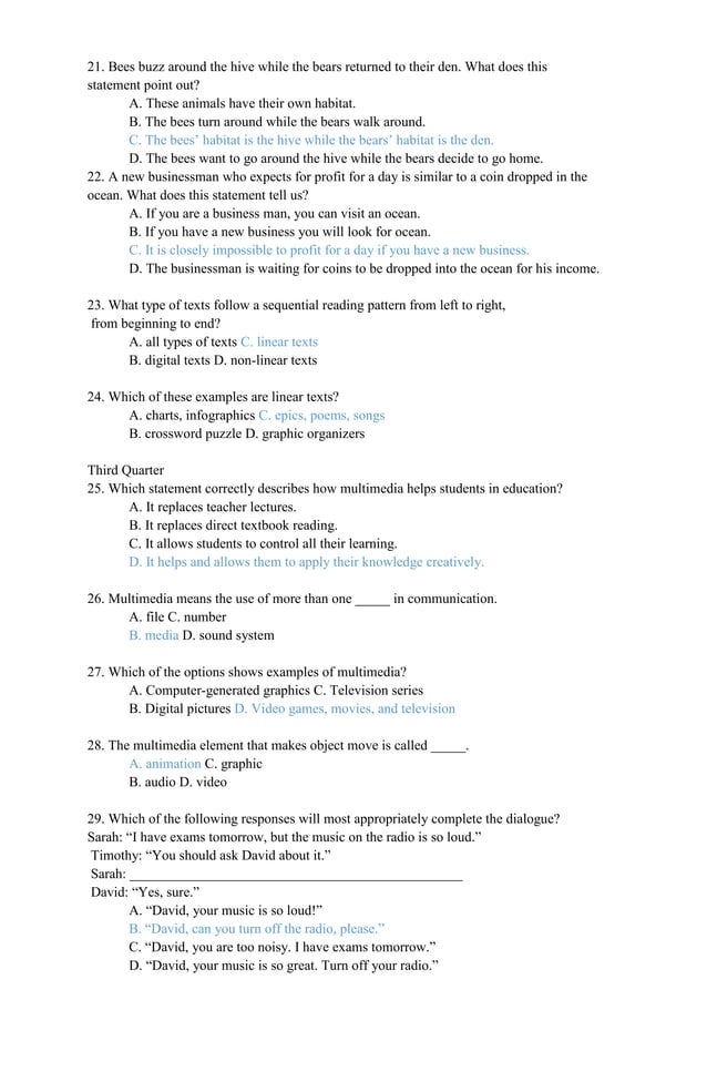 DIAGNOSTIC IN ENGLISH GRADE 7 WITH ASNWER KEY.docx