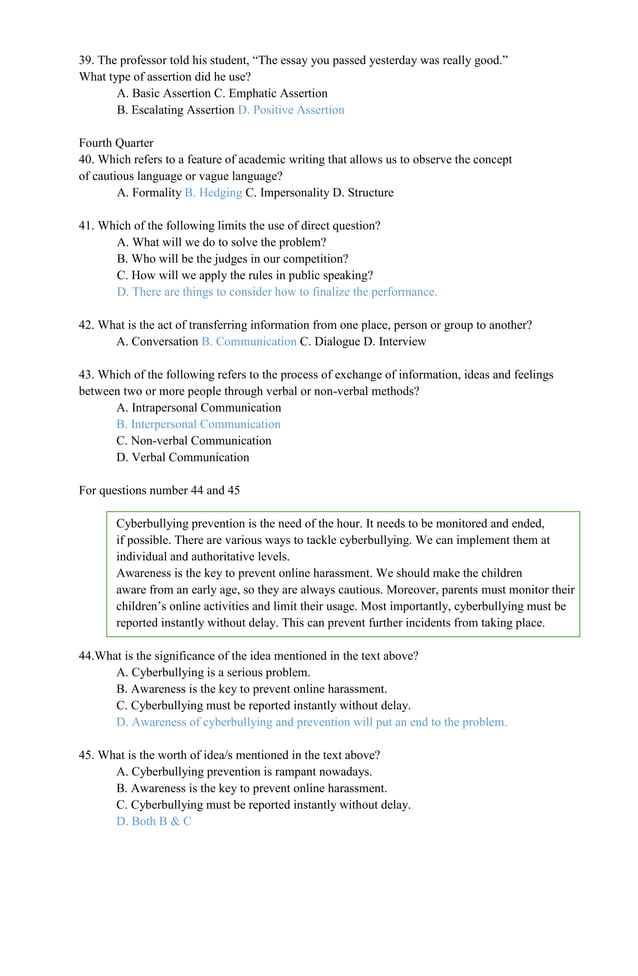 DIAGNOSTIC IN ENGLISH GRADE 7 WITH ASNWER KEY.docx