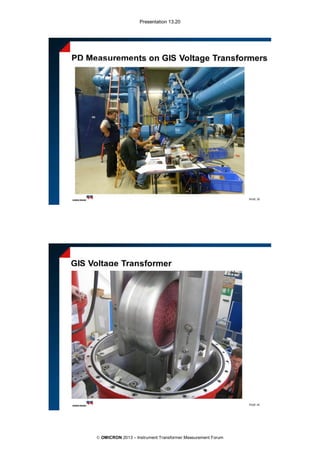 Diagnostic measurements on instrument transformers | PDF
