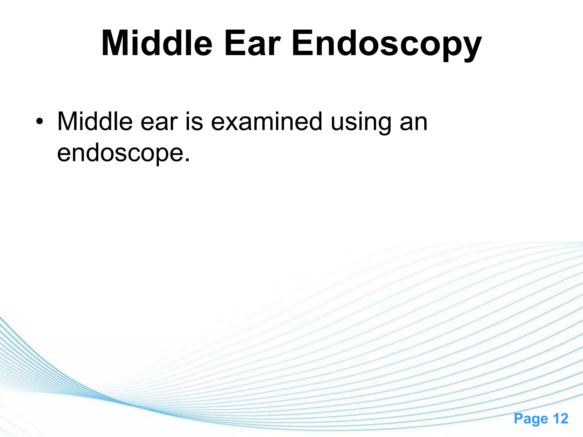 Diagnostic measures of ear | PPTX
