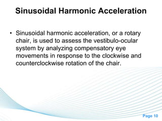 Diagnostic measures of ear | PPTX