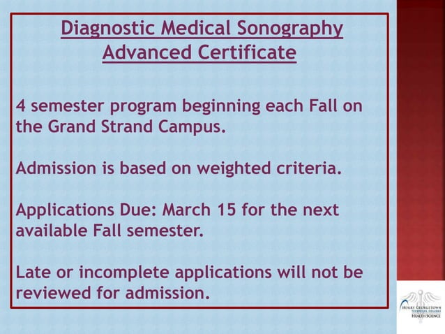 Diagnostic Medical Sonography STEPS Session | PPTX | College Education ...