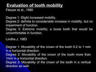 Diagnostic methods for detecting periodontal diseases | PPT