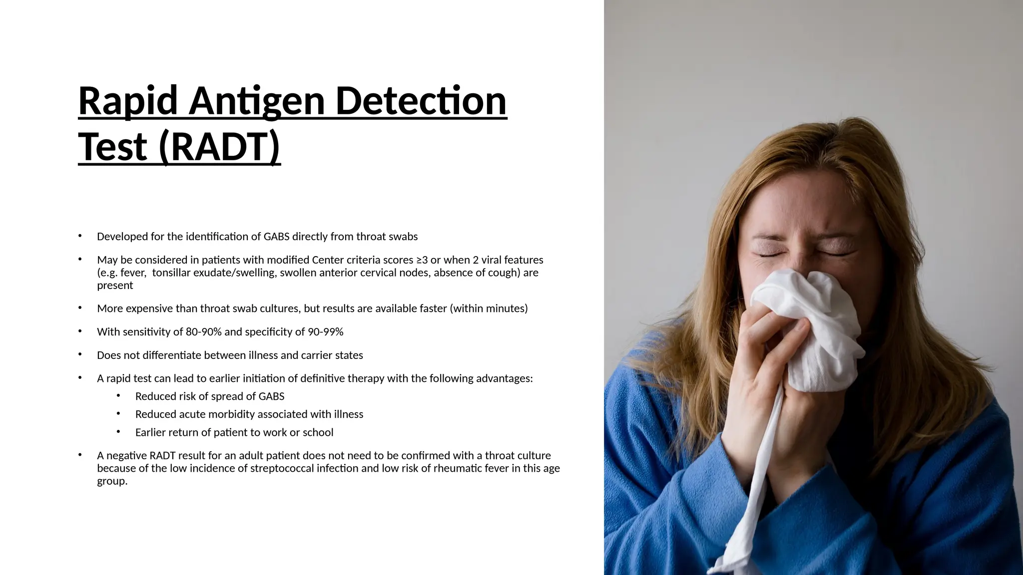 DIAGNOSTIC METHODS FOR TONSILLOPHARYNGITIS - ACUTE.pptx