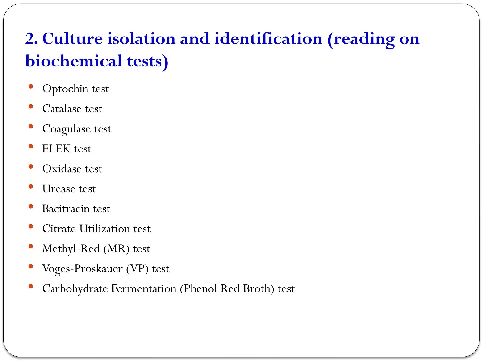 Diagnostic microbiology for medical students | PPTX