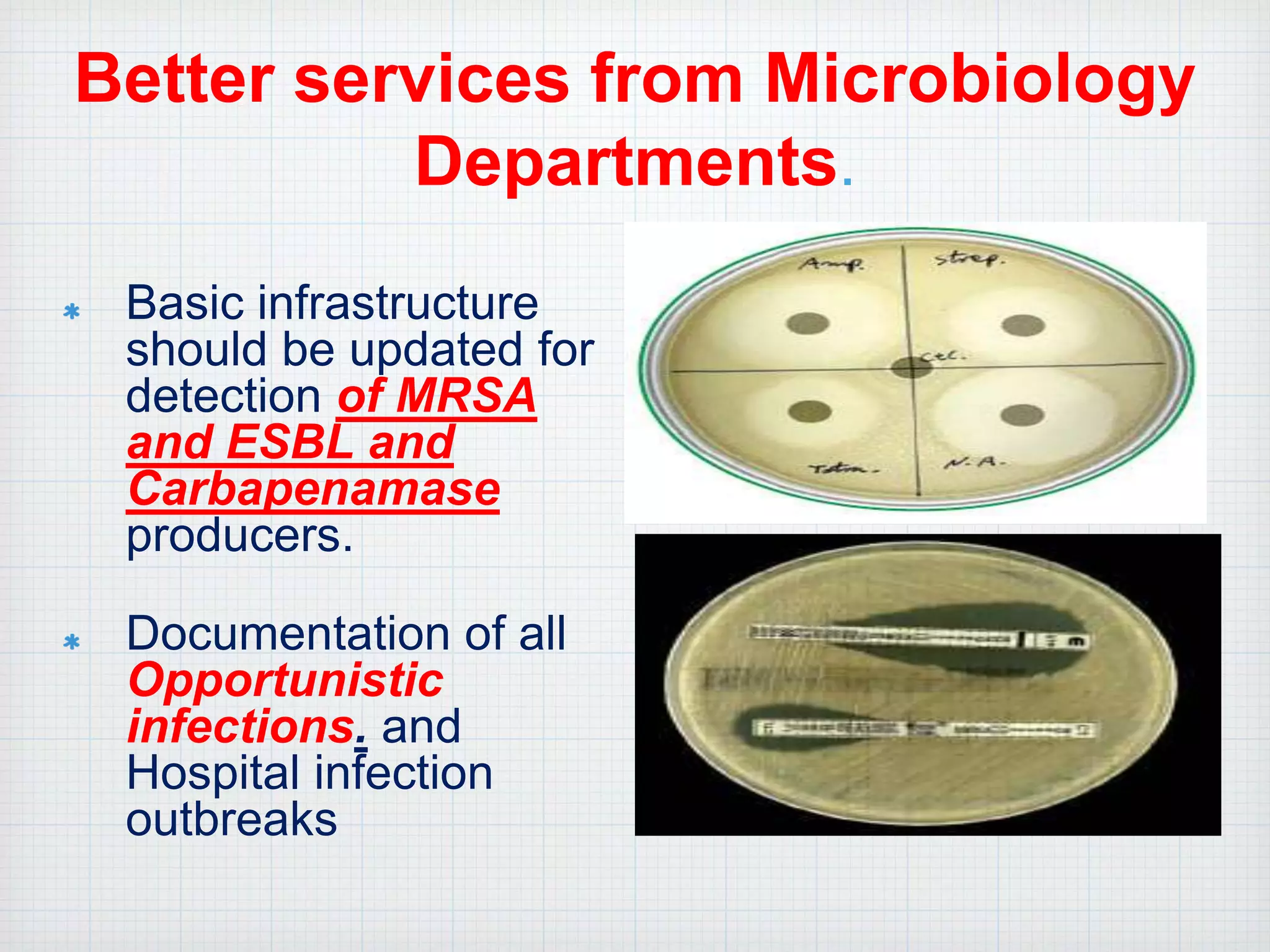 Diagnostic microbiology in Antibiotic policy | PPTX