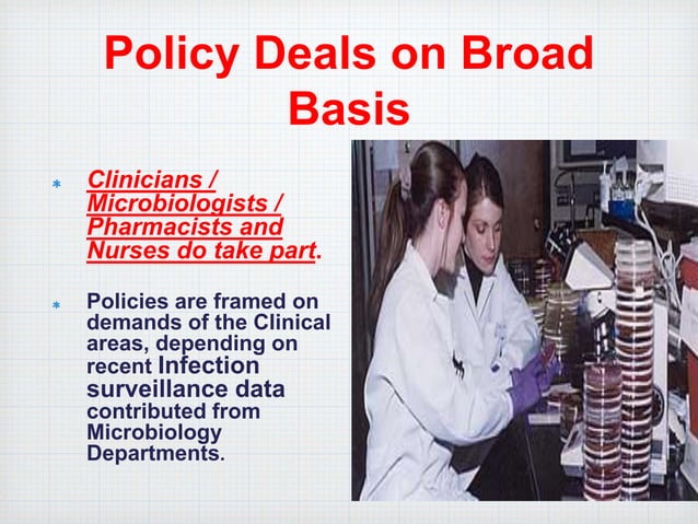 Diagnostic microbiology in Antibiotic policy | PPTX