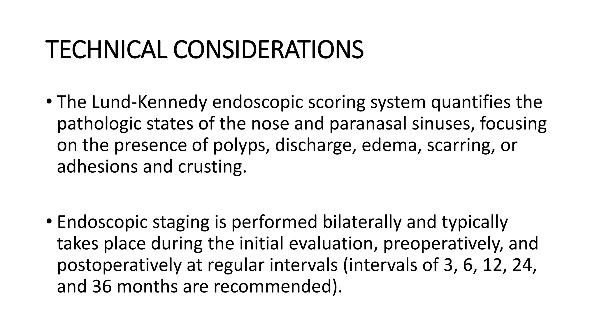 Diagnostic nasal endoscopy | PPTX
