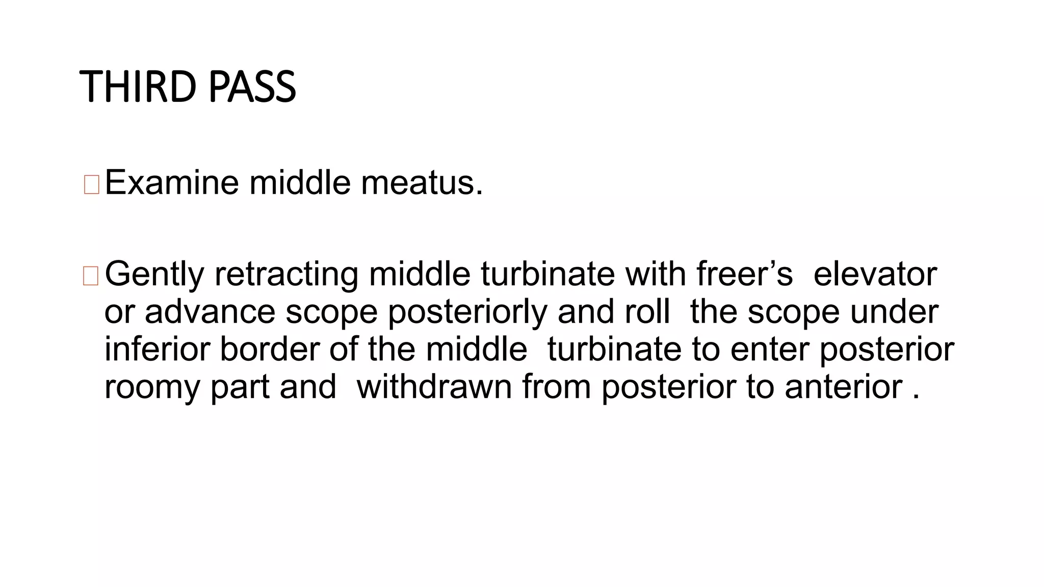 Diagnostic nasal endoscopy | PPTX