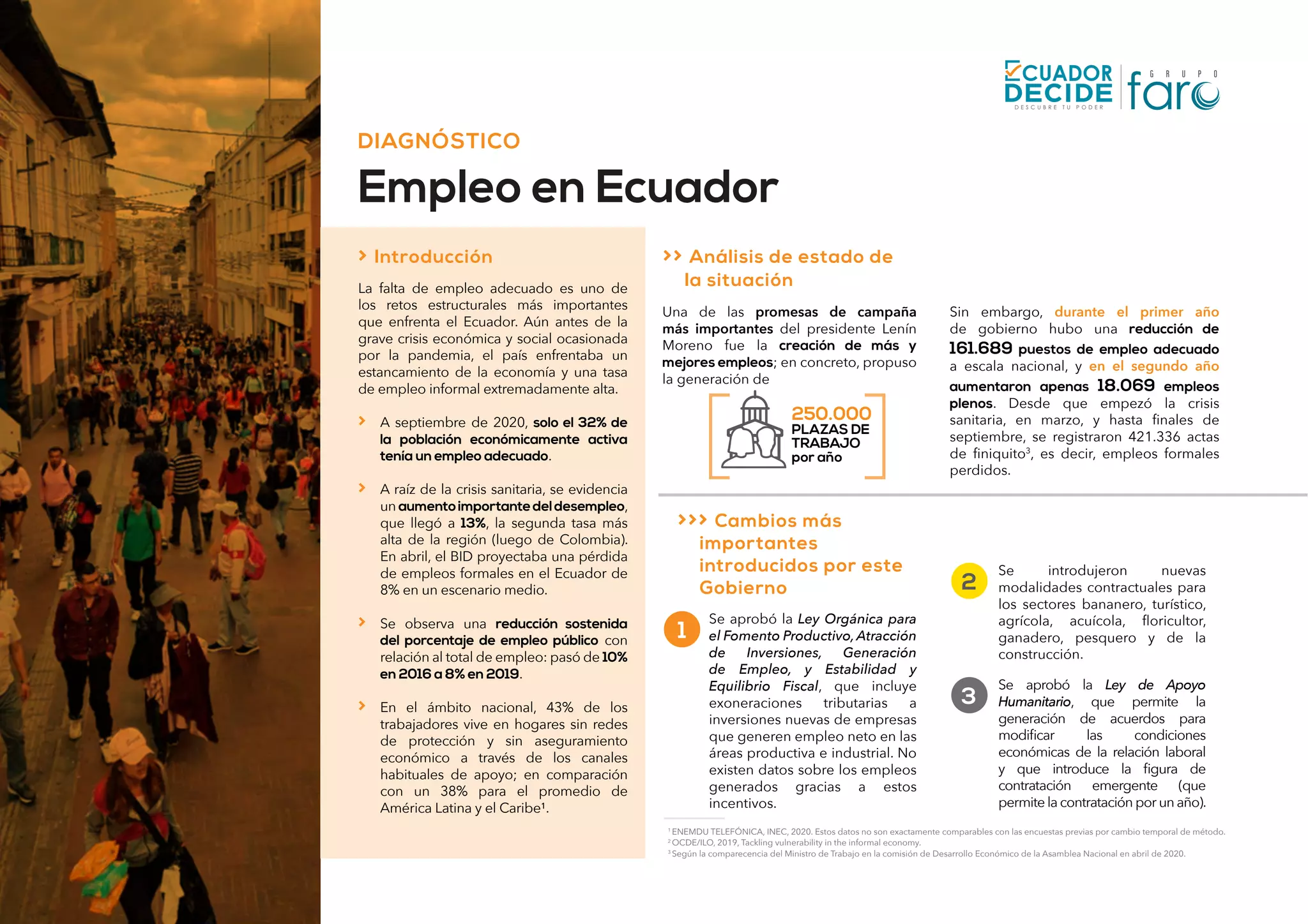 Diagnóstico: Empleo en Ecuador | PDF