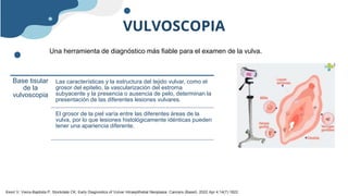 BIOPSIAS, DIAGNOSTICO Y CUADRO CLÍNICO EN CÁNCER DE VULVA | PPTX