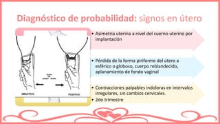 Diagnóstico de embarazo | PPTX