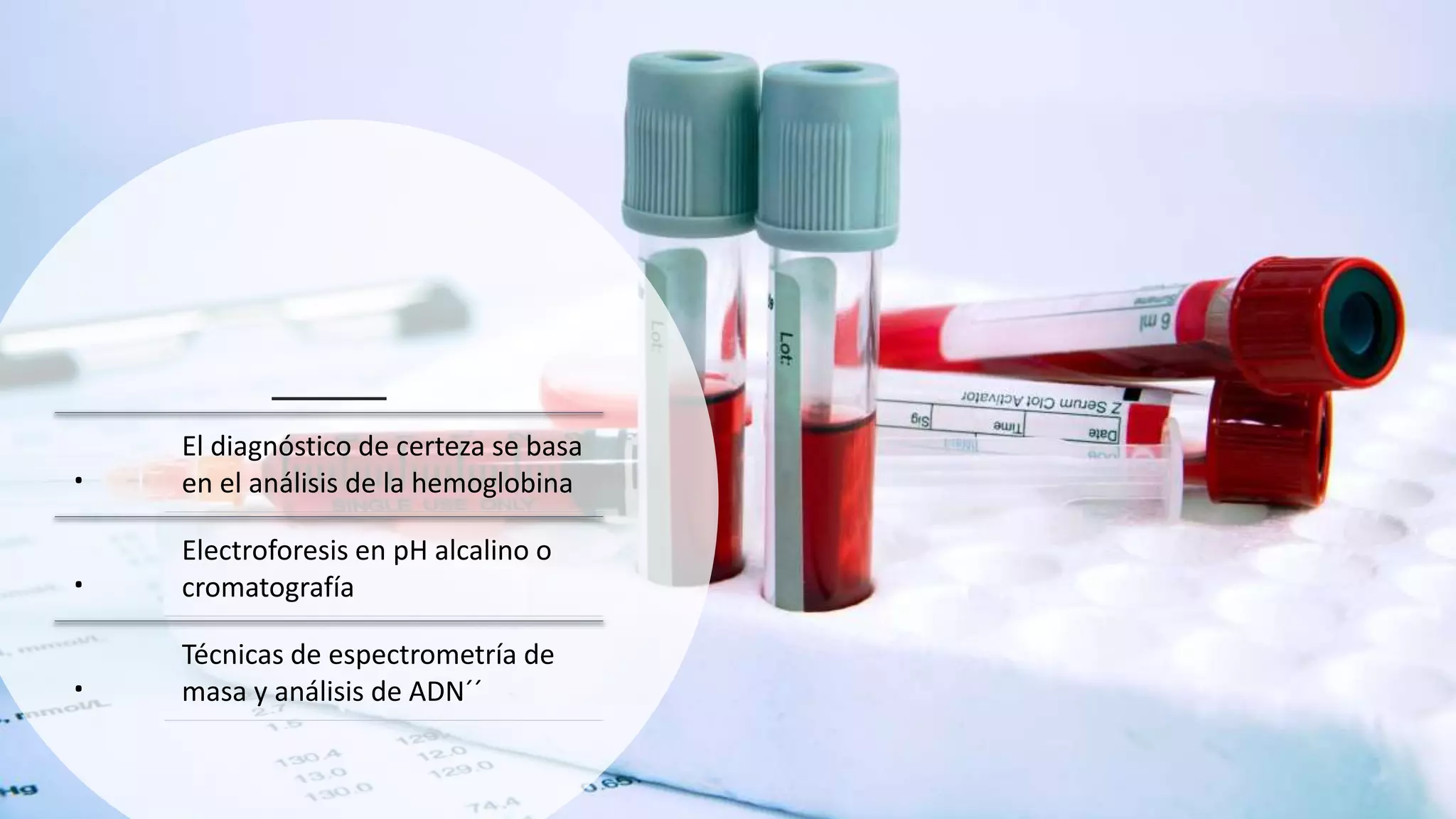 Diagnostico de la enfermedad de la Sicklemia | PPTX