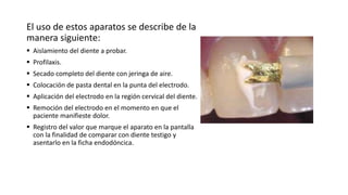 Diagnostico pulpar | PPTX