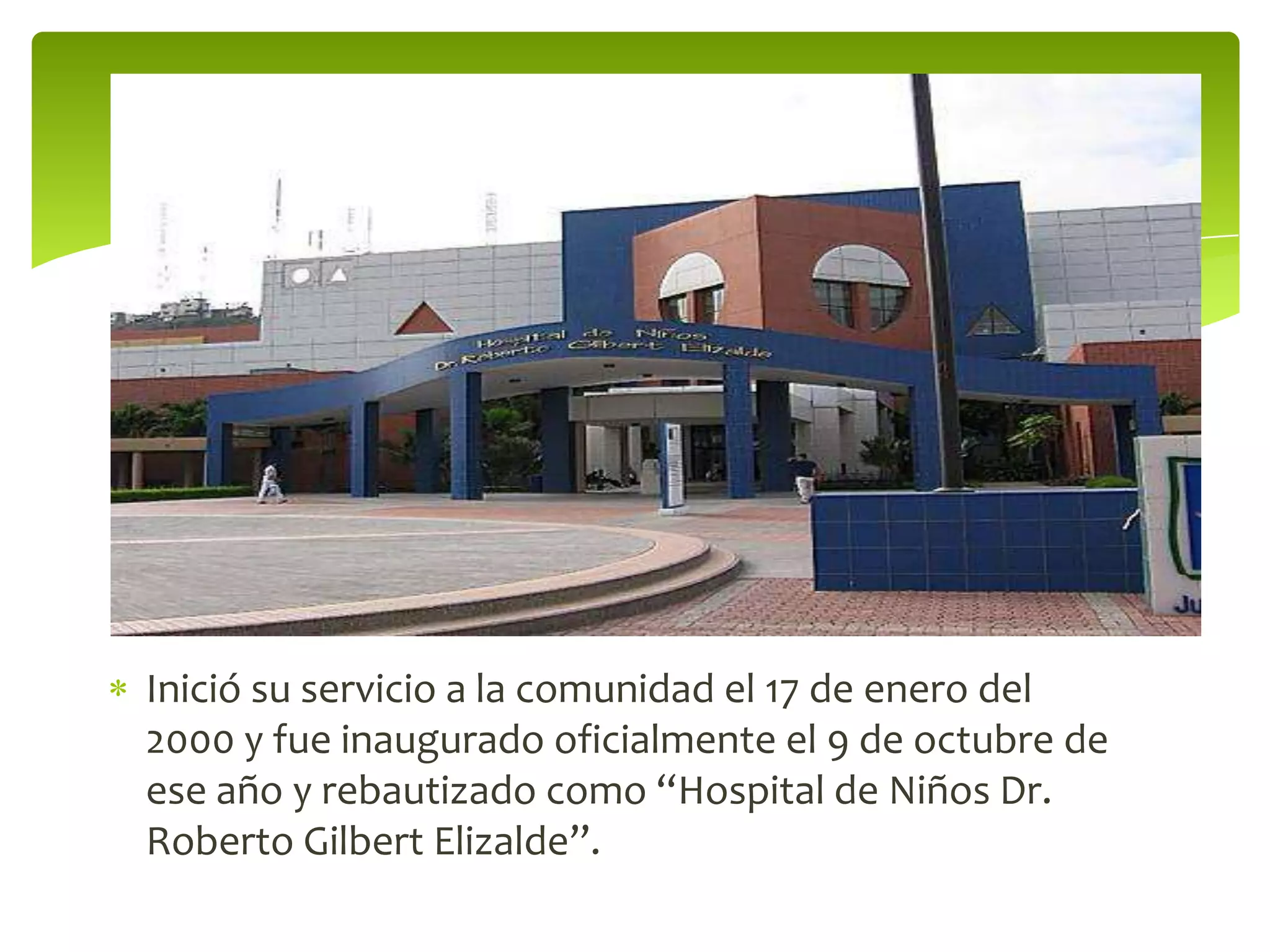 Diagnostico situacional sala A1 Hospital Roberto Gilbert Elizalde | PPTX